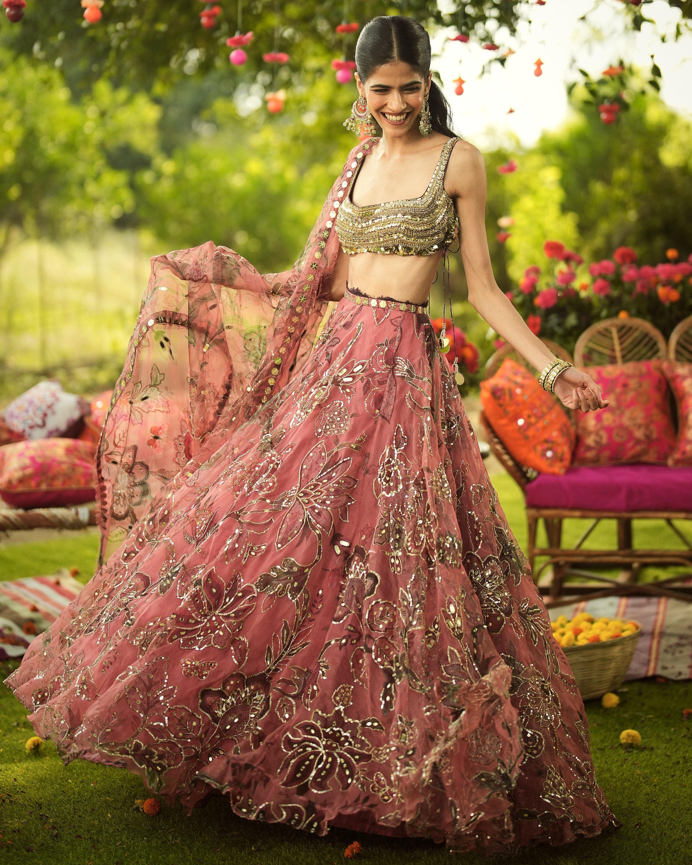 Isha Lehenga Set | Mahima Mahajan – KYNAH