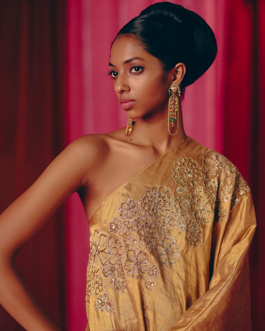 Rama Green Embroidered Lehenga Set | Mrunalini Rao – KYNAH