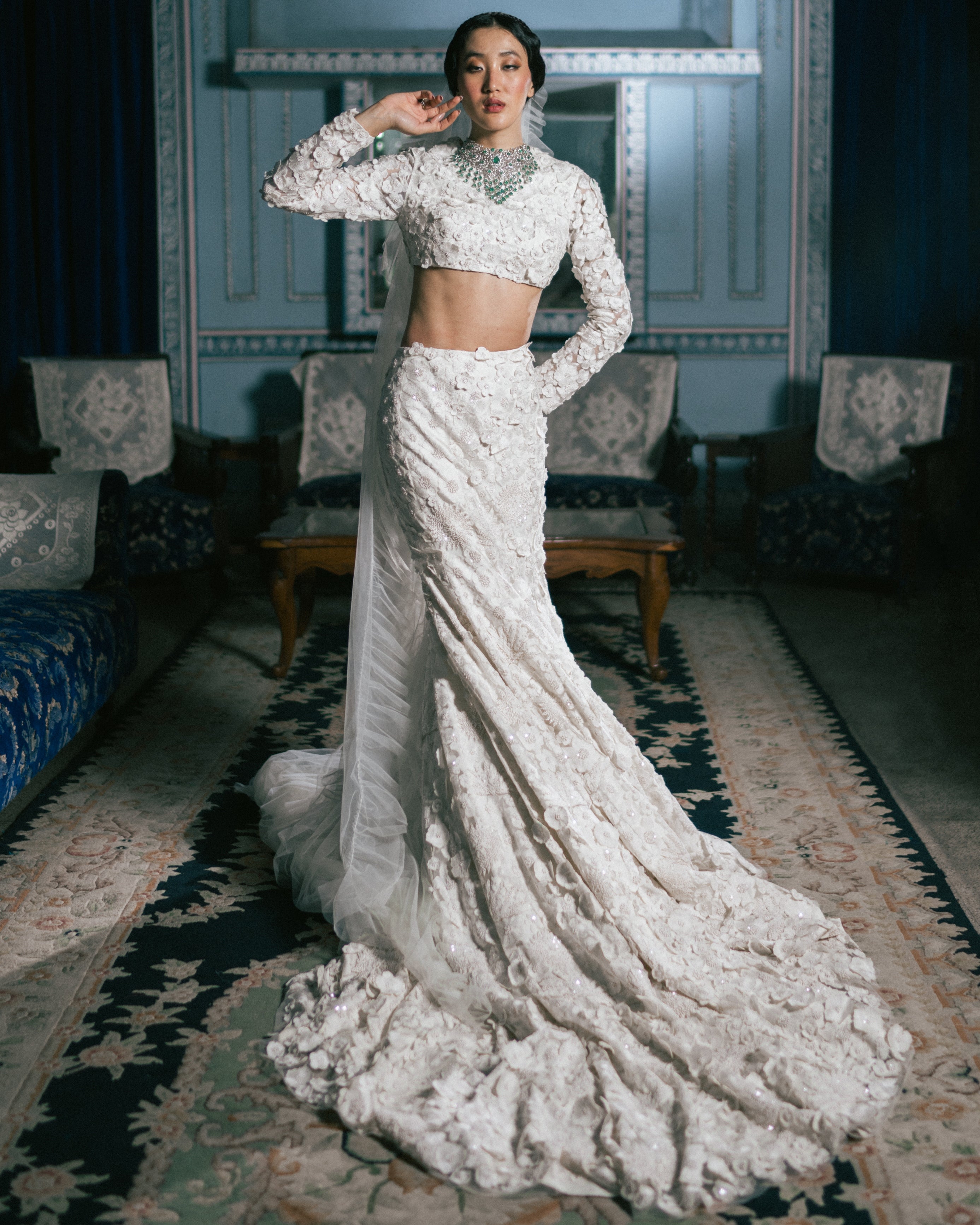 Cosmos Lehenga Set | Mishru – KYNAH