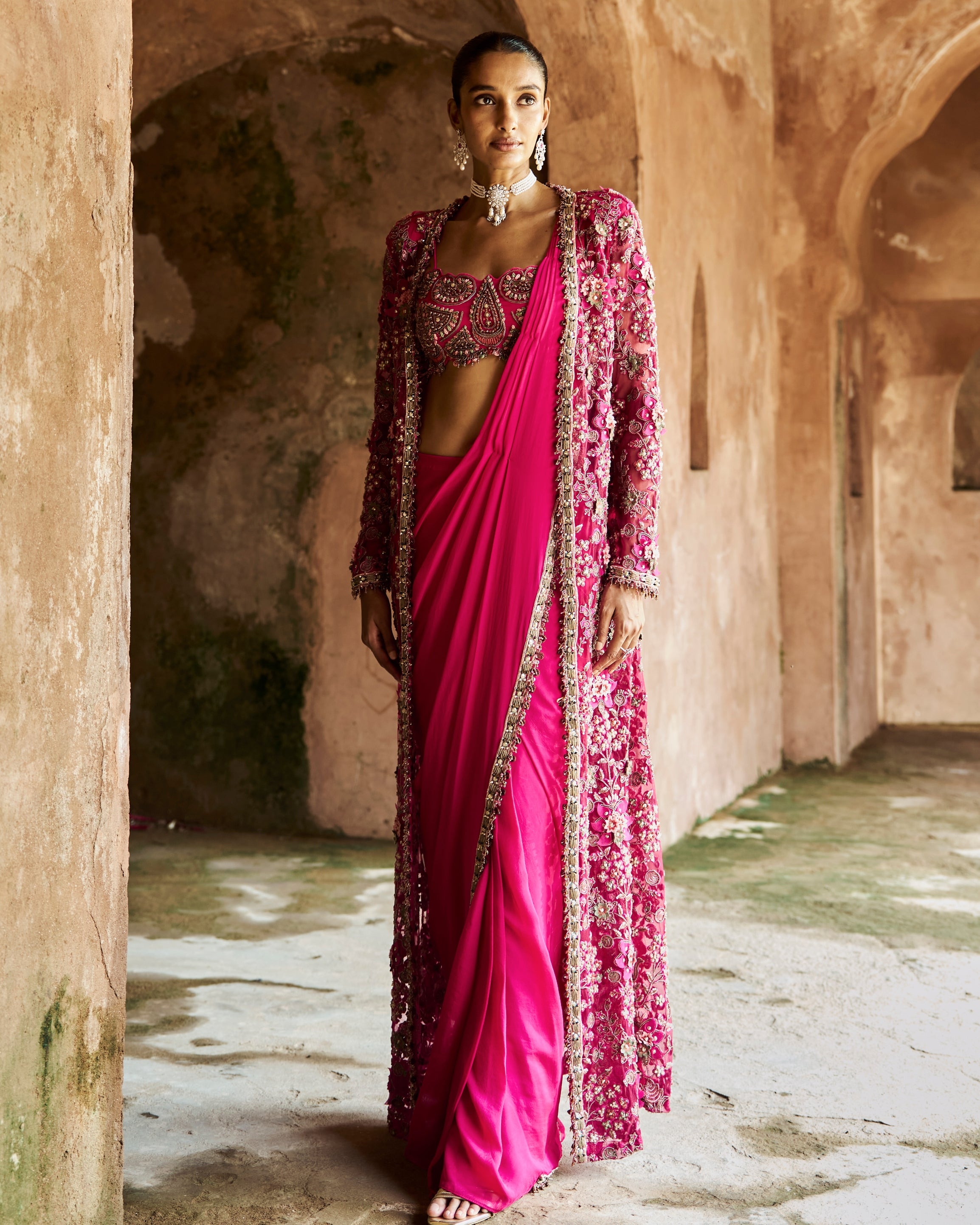 Florina Jacket Set | Ridhima Bhasin – KYNAH