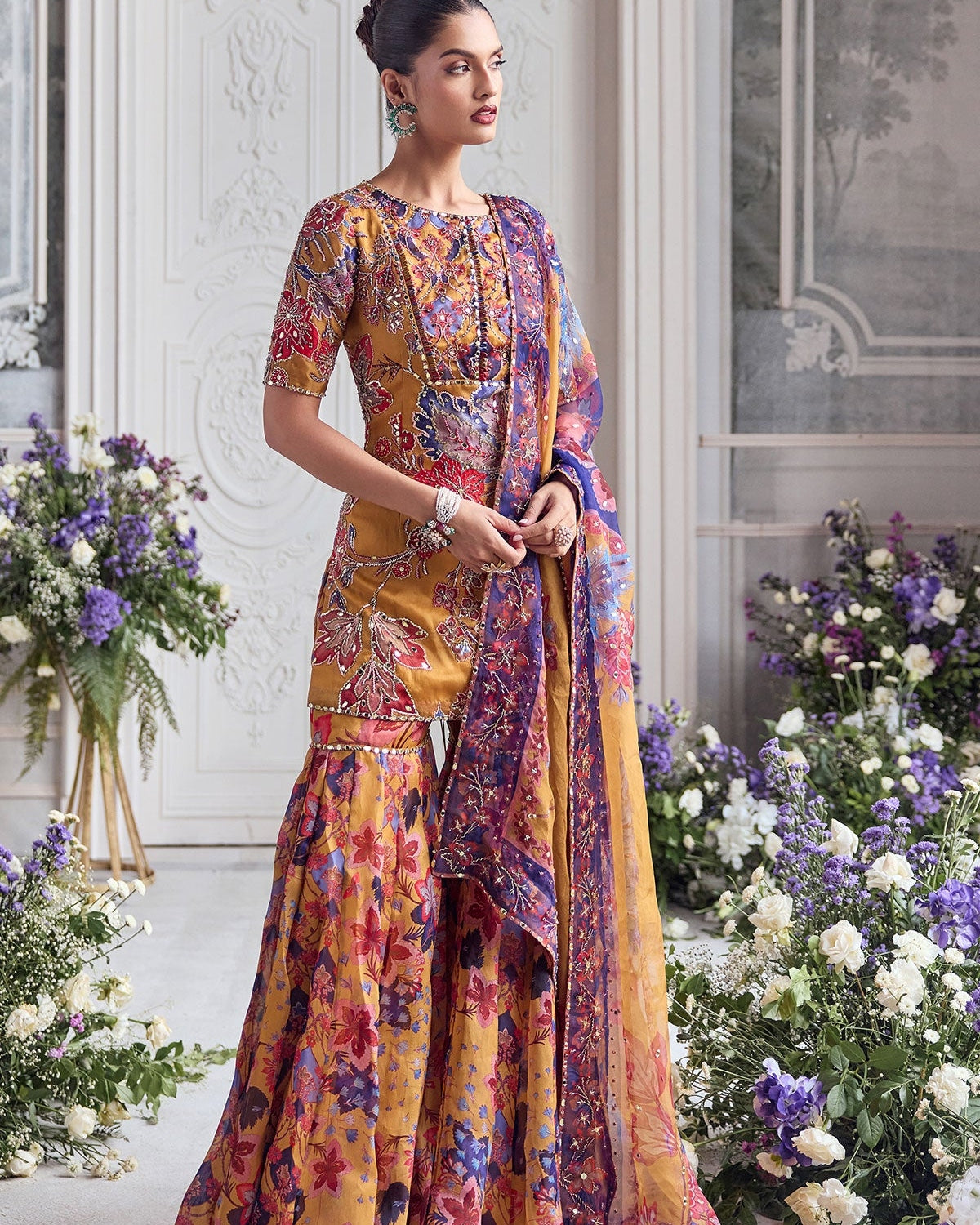 Raesha Sharara Set I Mahima Mahajan – KYNAH